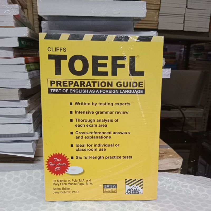 Jual buku CLIFFS TOEFL preparation guide | Shopee Indonesia