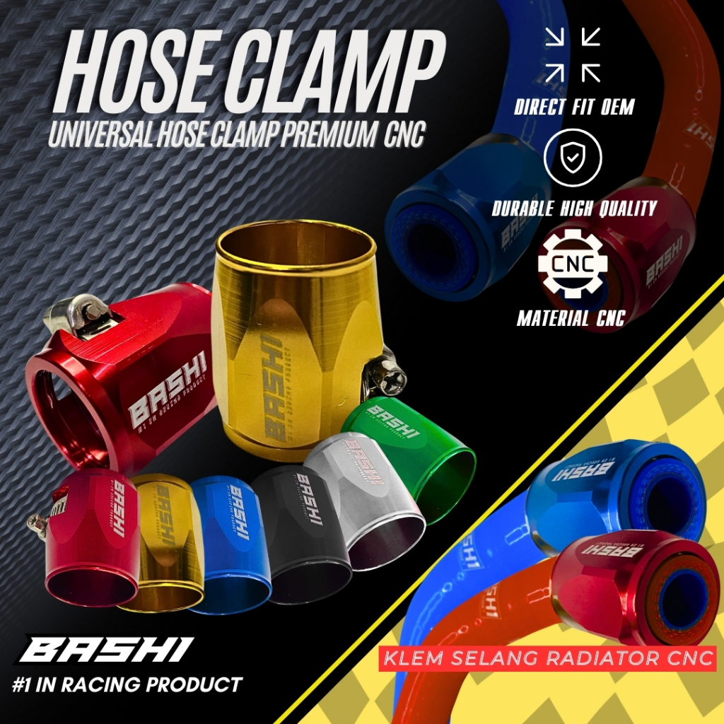 Jual Bashi Klem Selang Radiator Motor 3/4 - 1 inch Stainless Anti Karat ...