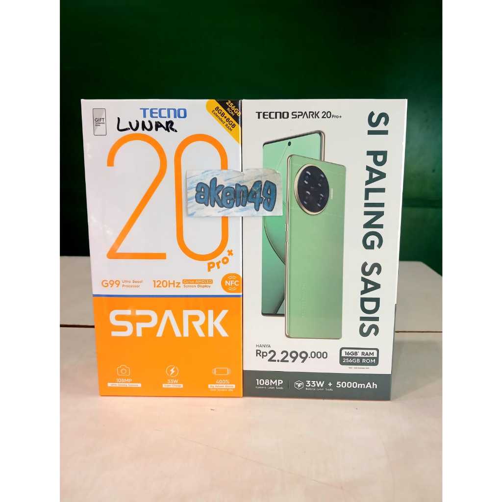 Jual Tecno Spark 20 pro plus 8GB HELIO G99 Ultimate Layar Curved 120Hz ...