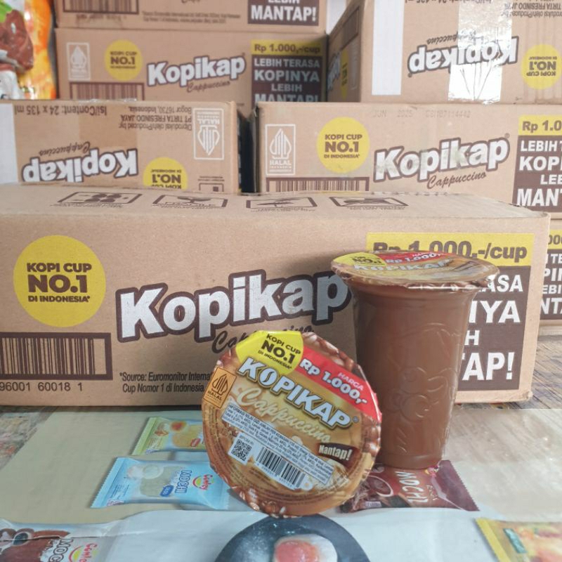 Jual Kopikap Cappucino 1 dus isi 24 pcs | Shopee Indonesia