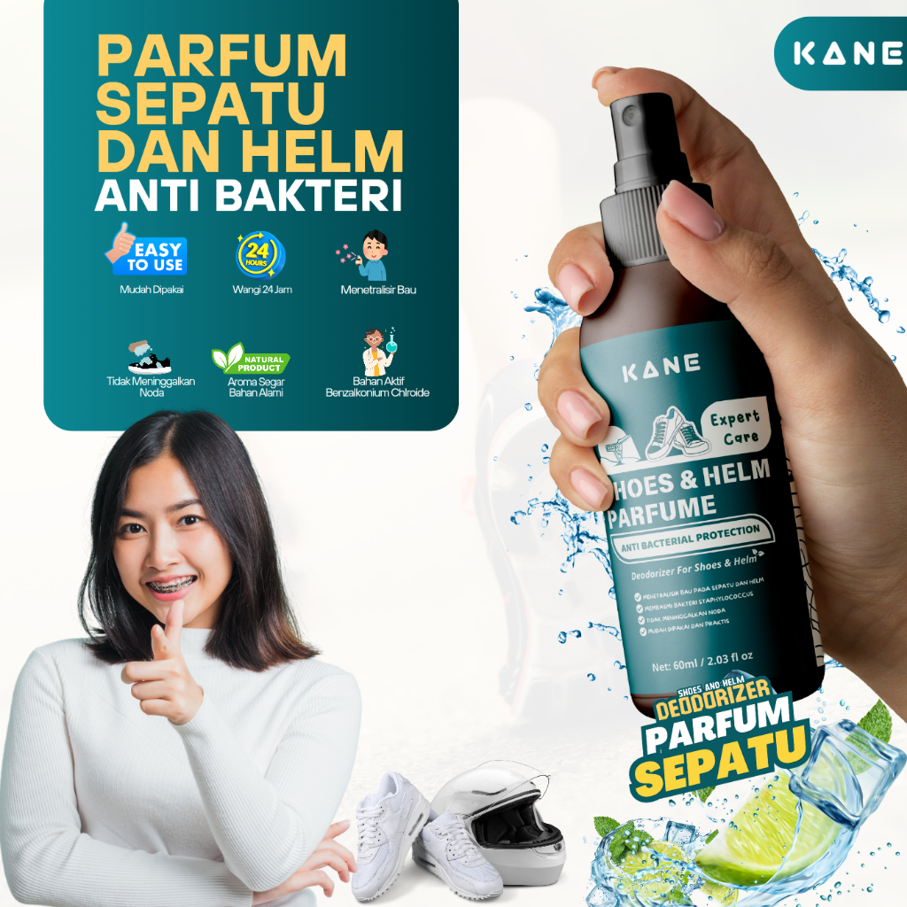 Jual Parfum Sepatu Anti Bakteri Penghilang Bau Sepatu dan Helm Shoes ...