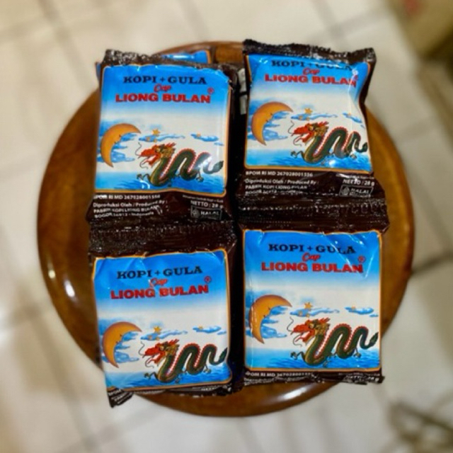 Jual KOPI CAP LIONG BULAN 28gr ( PACK ) | Shopee Indonesia