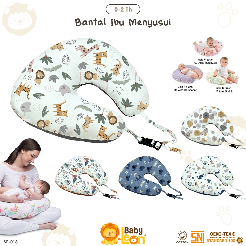 Jual BABY LEON Bantal Menyusui Bayi Bantal Bayi Penyangga Bayi Bantal ...