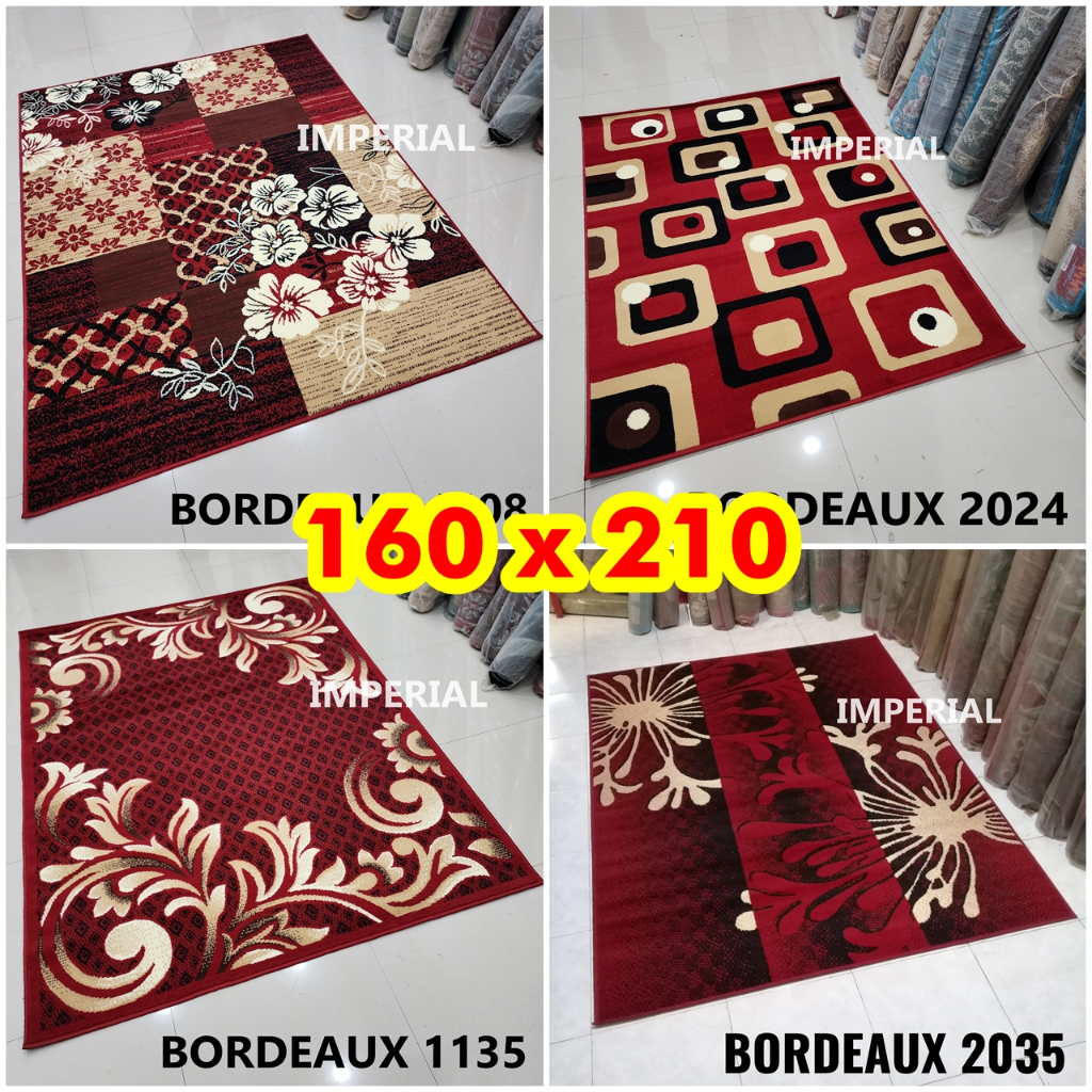 Jual KARPET PERMADANI MODERNO uk. STANDAR 160 x 210 TERBARU MOTIF ...