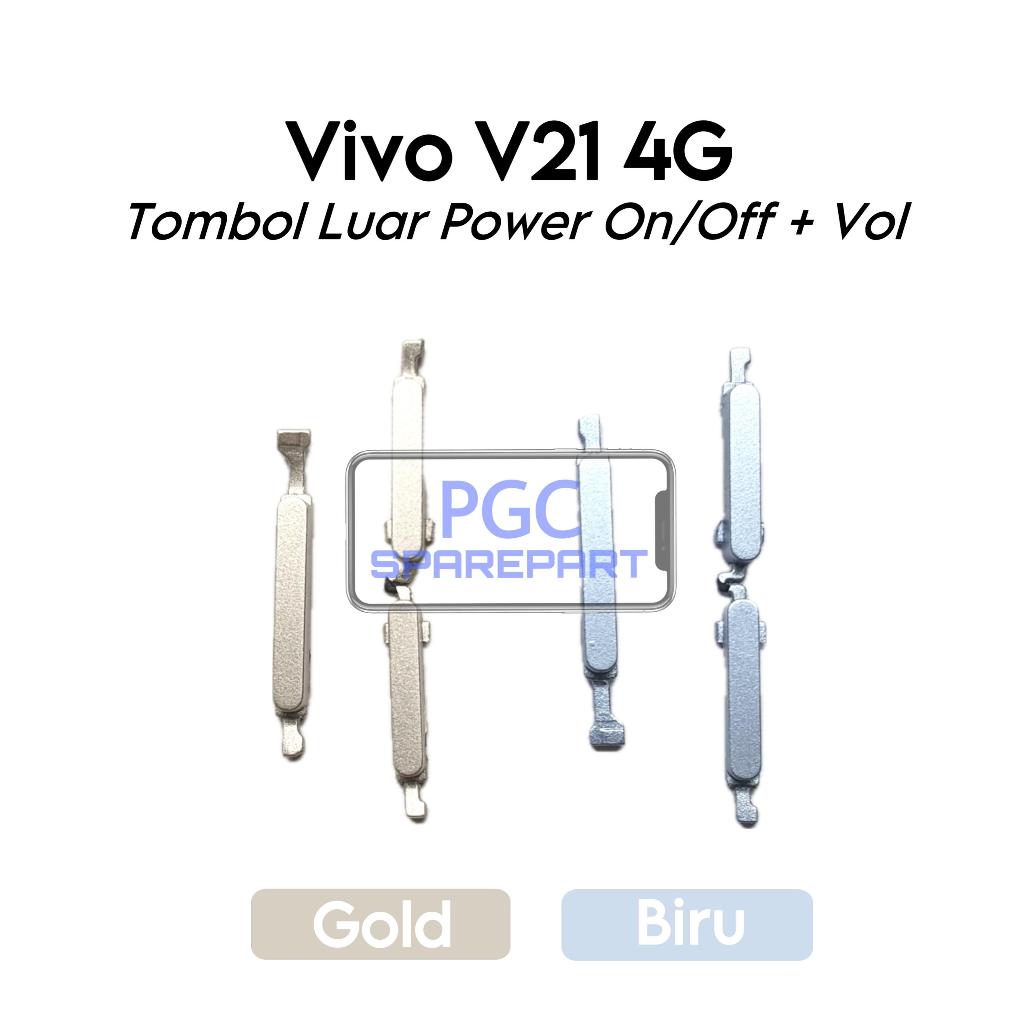 Jual Tombol Luar 1 Set Power On Off Vivo V21 4G / V2066 / V2108 - Button | Shopee Indonesia