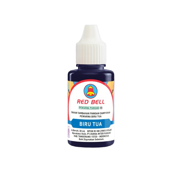 Jual Red Bell Liquid Color Biru 30 ml | Shopee Indonesia