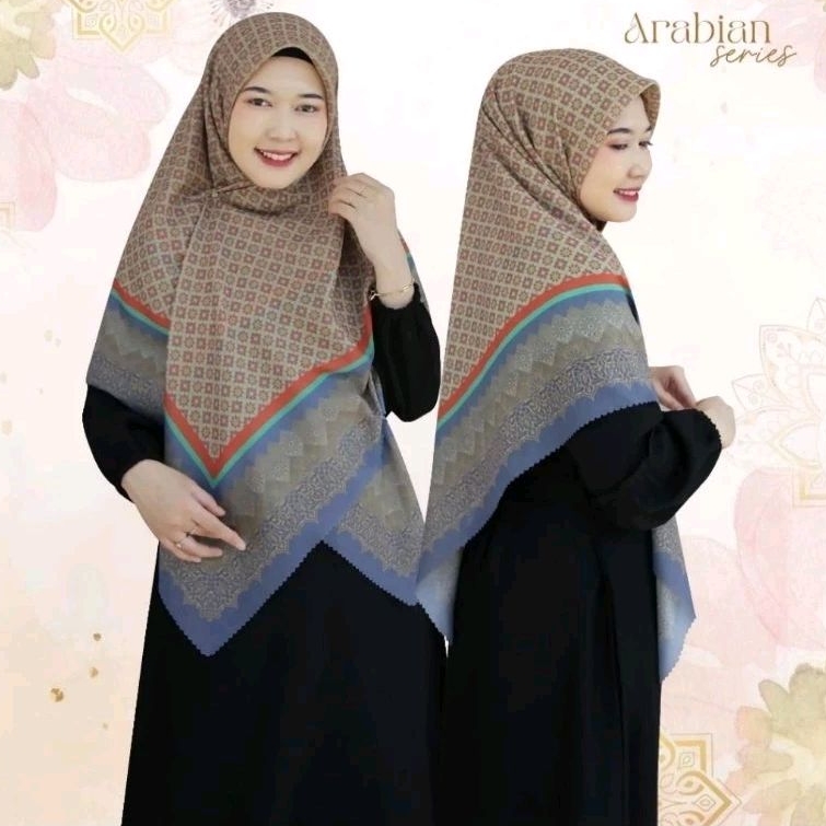 Jual MIINAH - Hijab Arabian Segi Empat Syari Voal Premium Jumbo 140x140 ...