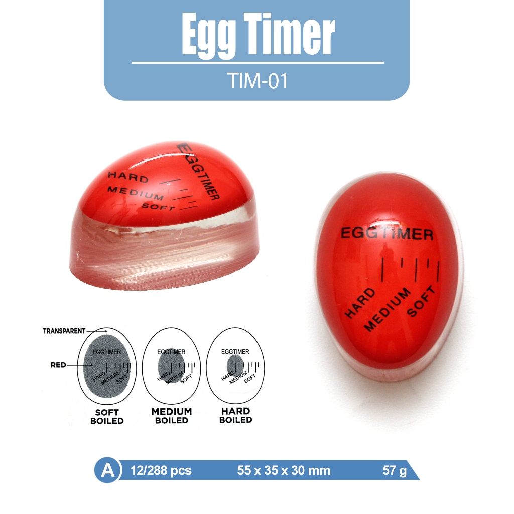 Jual Egg Timer Alat Pengukur Kematangan Telur Rebus | Shopee Indonesia
