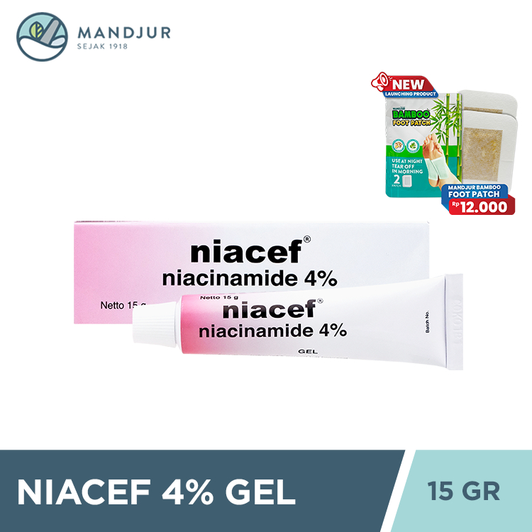 Jual Niacef 4% Gel 15 Gram - Merawat Kulit Berjerawat dan Samarkan Noda ...