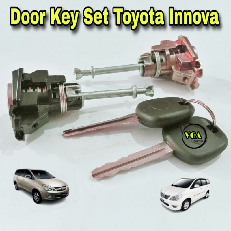 Jual DOOR KEY SET TOYOTA INNOVA HARGA PER 1 SET KANAN KIRI | Shopee ...