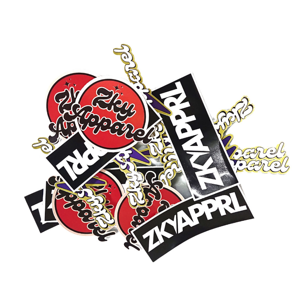 Jual ZKY APPAREL STICKER PACK ISI 3 PCS | Shopee Indonesia