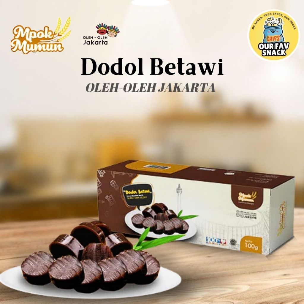 Jual Dodol Betawi Mpok Mumun Oleh Oleh Khas Betawi Oleh Oleh Jakarta ...