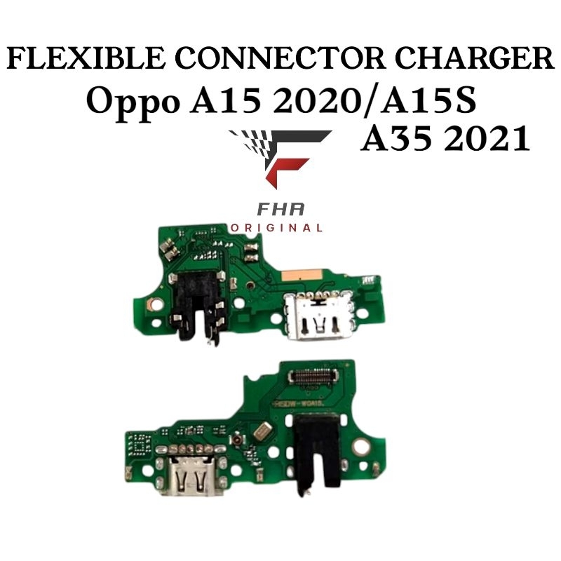 Jual FLEXIBLE CONNECTOR CHARGER+HF+MIC OPPO A15 2020 / A15S / A35 2021 ...