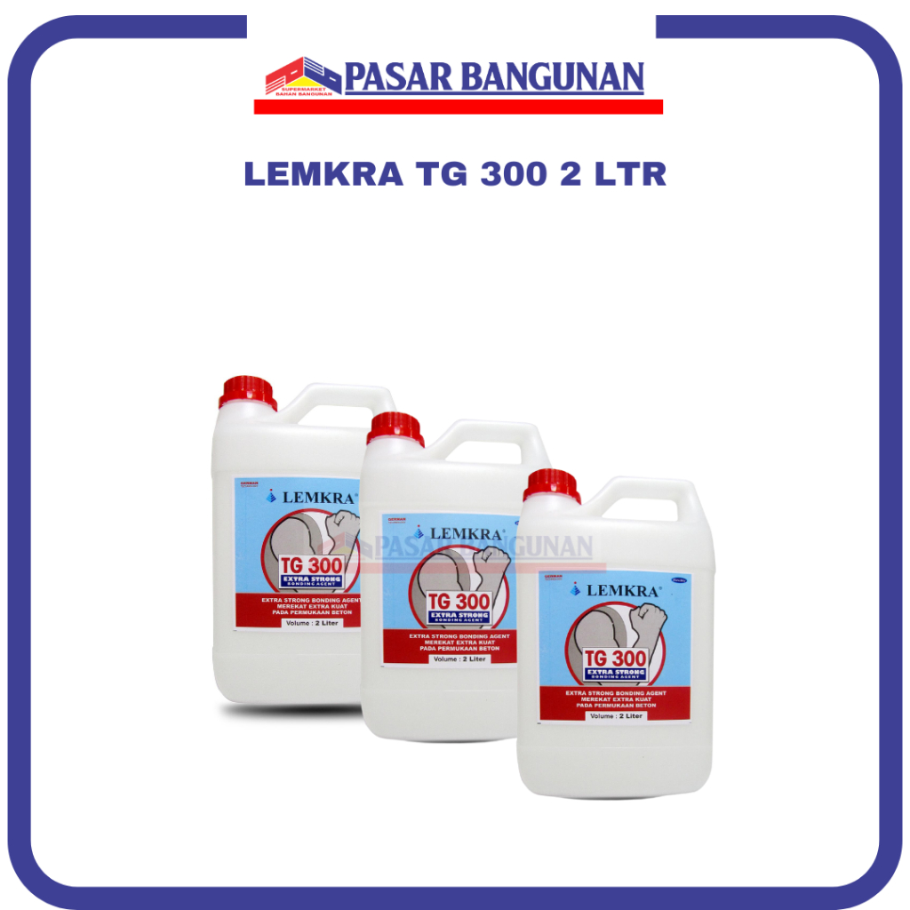 Jual LEMKRA TG 300 2 Ltr LEM BETON | Shopee Indonesia