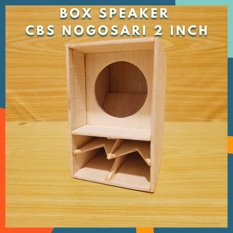 Jual BOX SPEAKER CBS NOGOSARI SINGLE 2 INCH BOK AUDIO MINIATUR | Shopee ...
