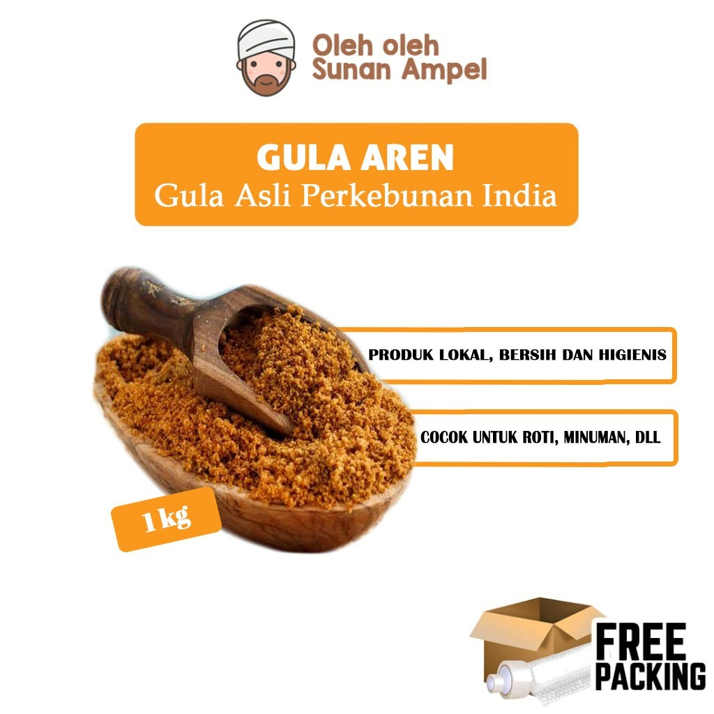 Jual GULA AREN 1KG Dari Perkebunan Indonesia Merupakan Tebu Alami ...