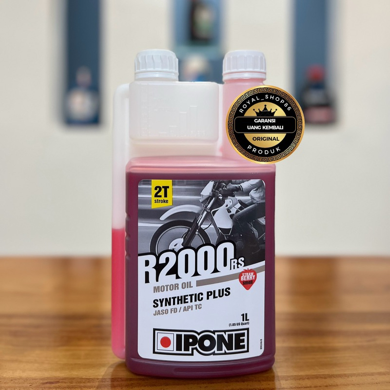 Jual OLI IPONE R2000 STRAWBERRY OLI IPONE 2T OLI SAMPING IPONE 1 LITER ...
