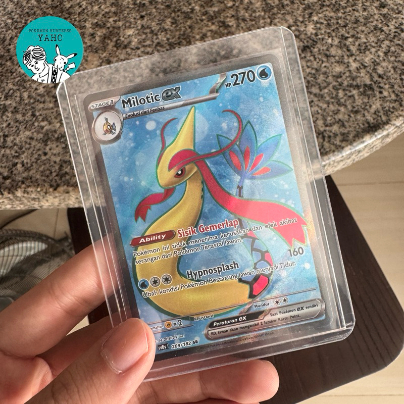 Jual MILOTIC EX 209/182 SR KILAT RASI POKEMON TCG INDONESIA | Shopee ...