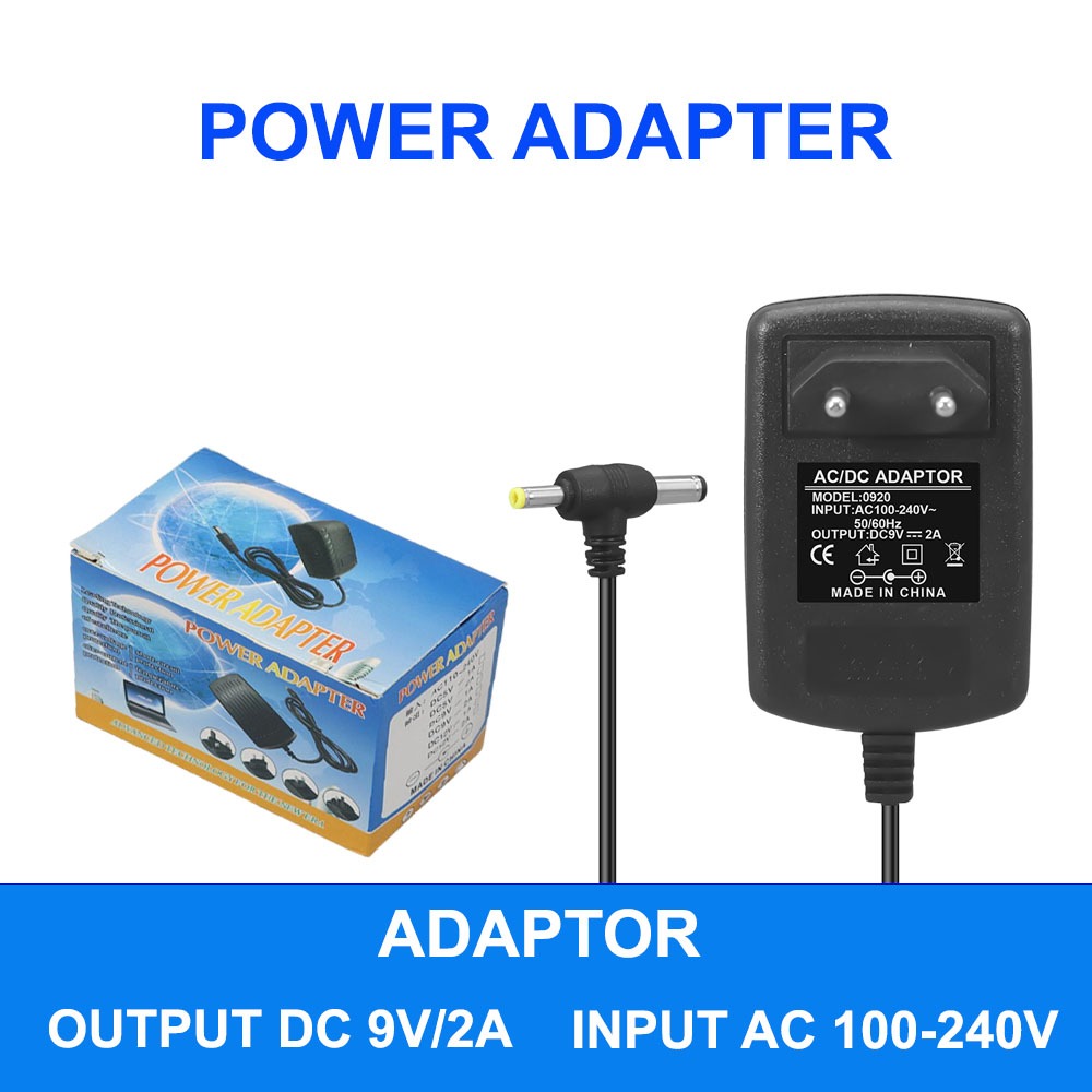 Jual Adaptor DC 9V/2A Power Supply 9 Volt 2 Ampere | Shopee Indonesia