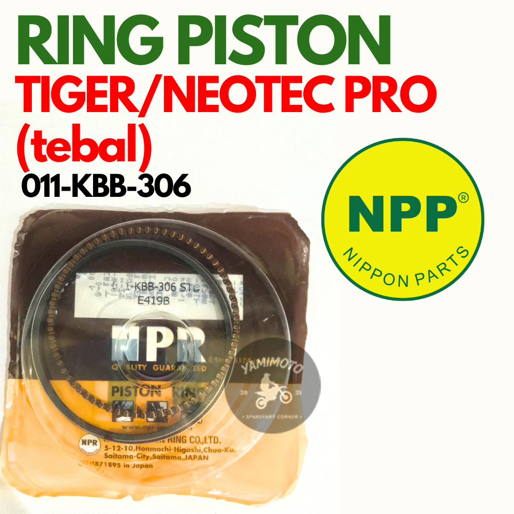 Jual RING SEHER PISTON RING TIGER/NEOTEC PRO (tebal) | Shopee Indonesia