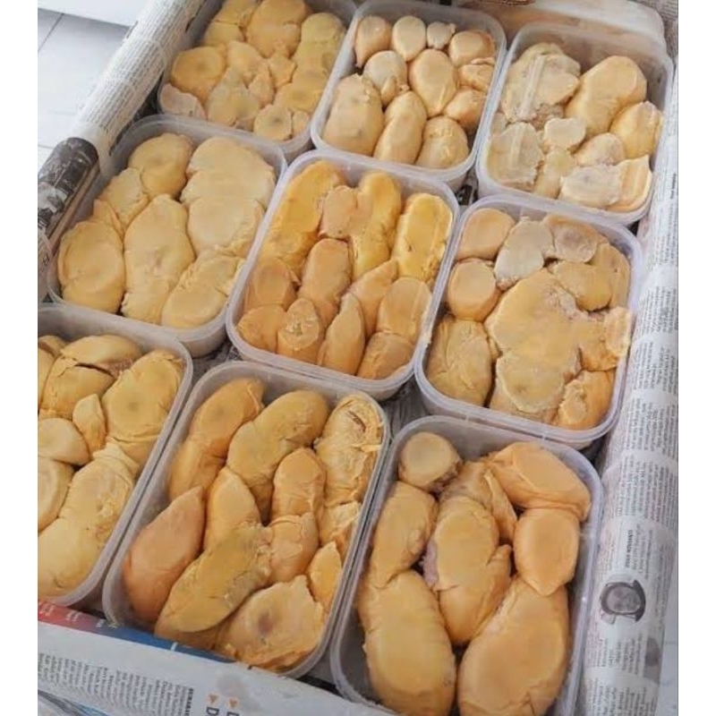 Jual Durian Kupas Frozen Nias 500 gram - Durian Super Premium Asli ...
