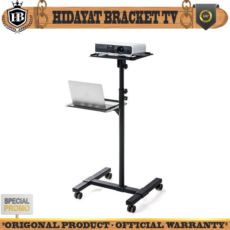 Jual Bracket Standing Tripod Projector Meja Proyektor, Stand Adjustable ...