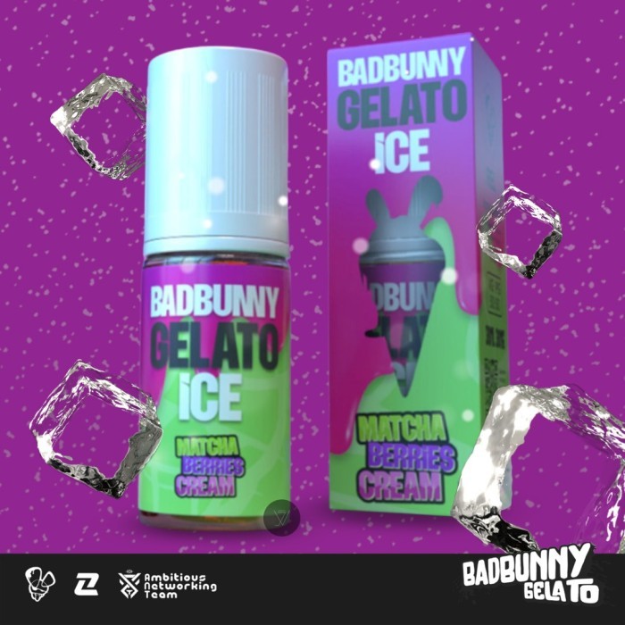 Jual Bad Bunny Gelato Ice Matcha Berries Cream Salt Nic 30ML by Bad ...