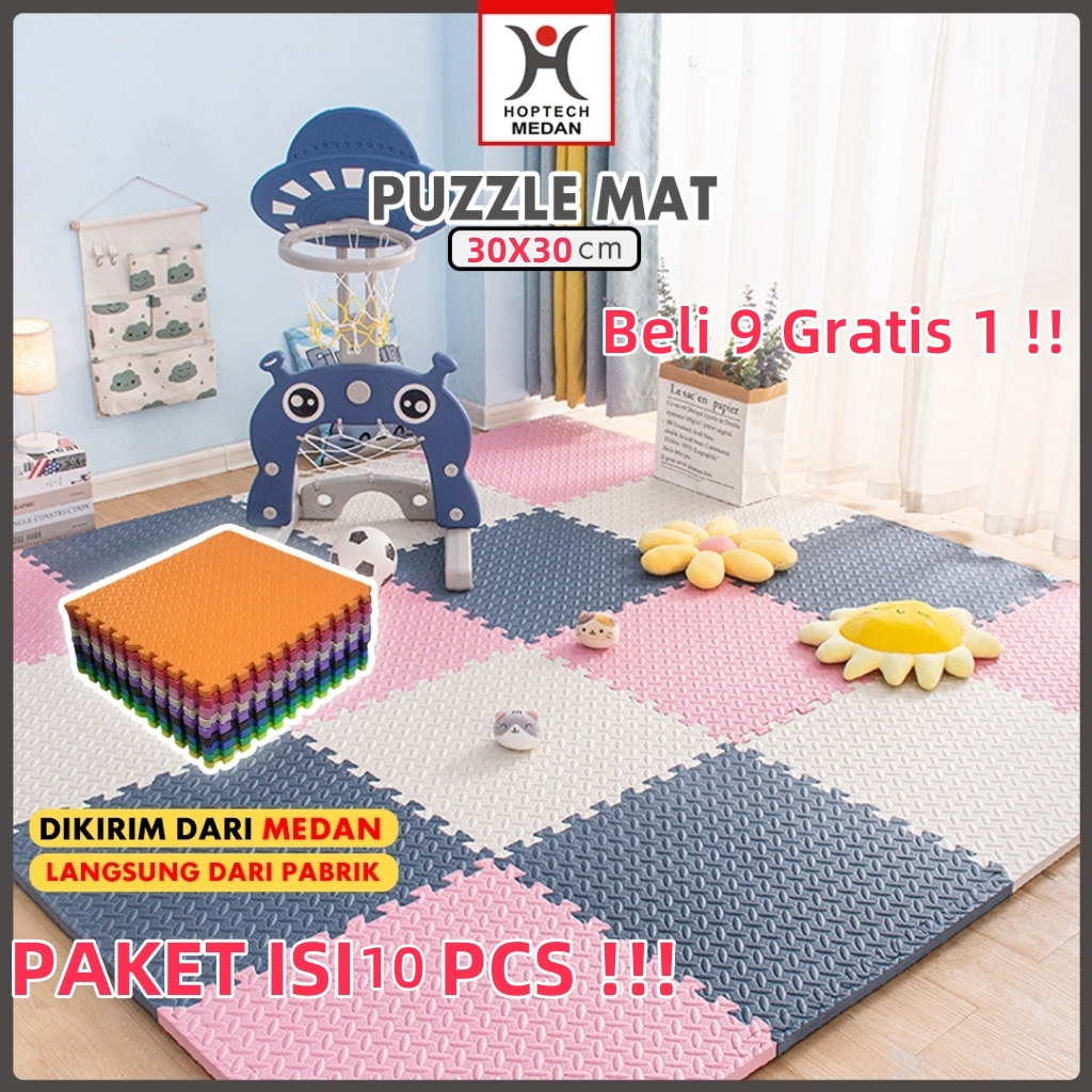 Jual Beli 9 Gratis 1!!! PAKET ISI 10 PCS !! [Hoptech-MD] Matras Eva ...