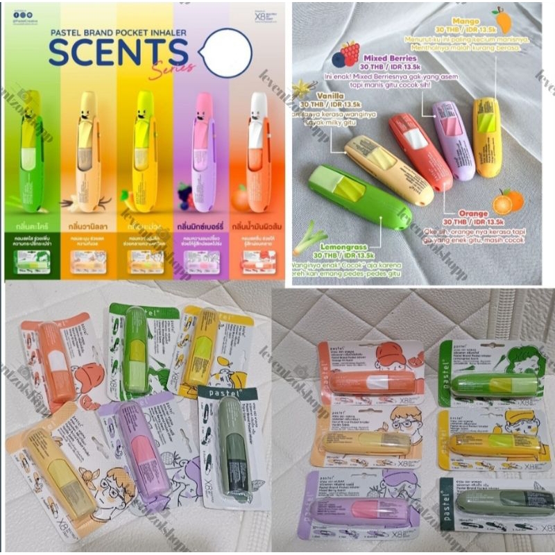 Jual PASTEL INHALER FRUITY THAILAND | Shopee Indonesia