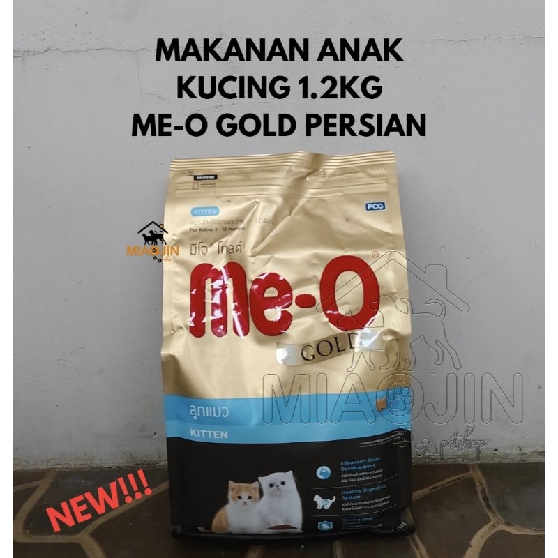 Jual Me-O Meo GOLD Kitten 1.2kg - Makanan Anak Kucing Dewasa Persia ...