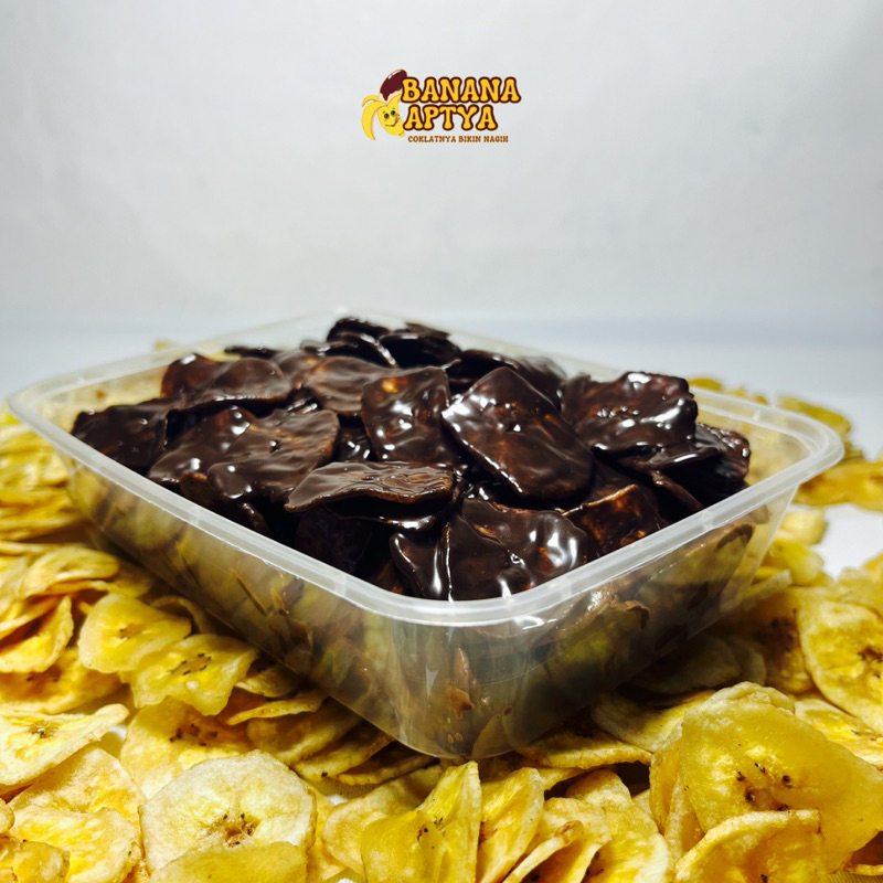 Jual Keripik Pisang Lumer Coklat Premium 200 Gram | Shopee Indonesia