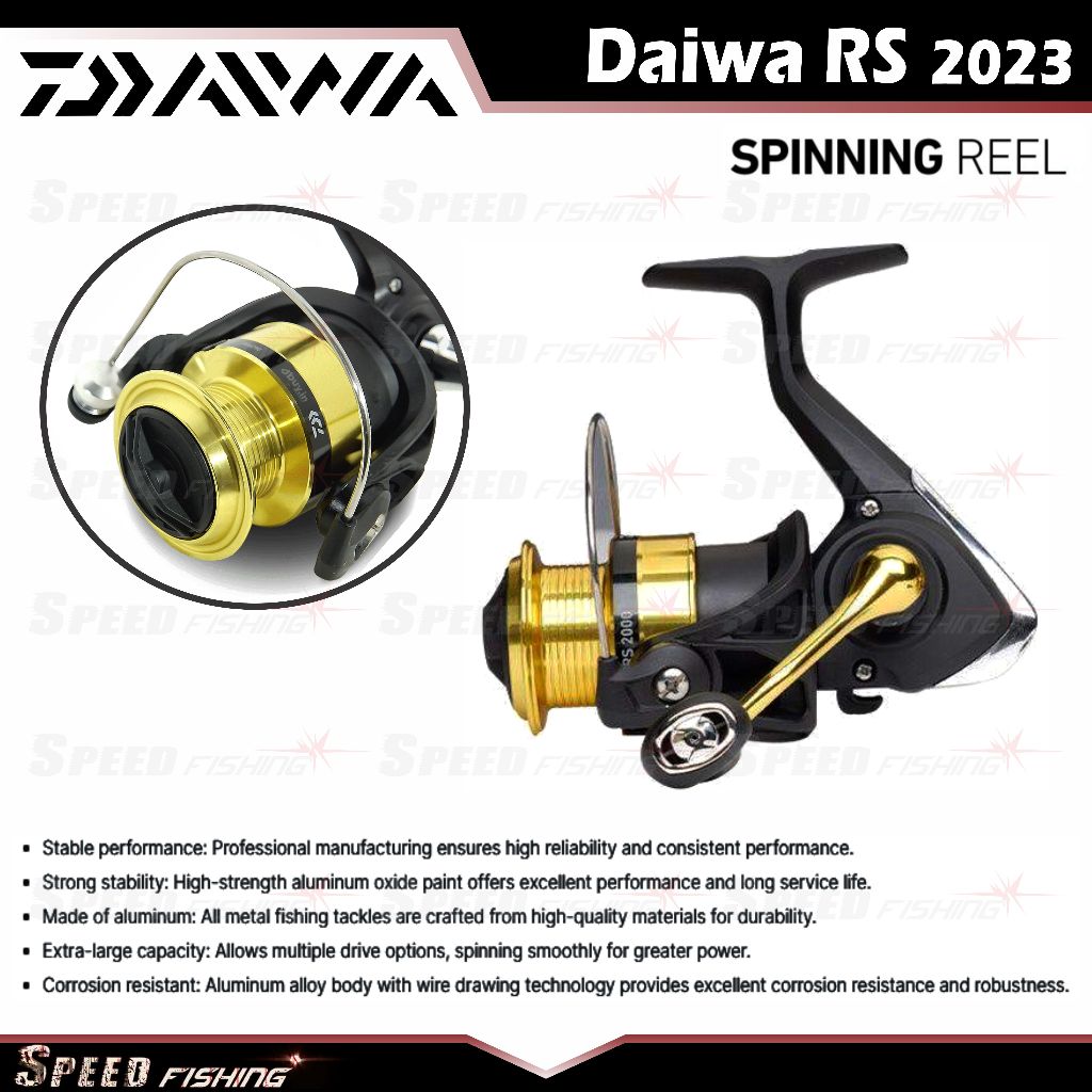 Jual Reel Pancing Daiwa RS 500 1000 2000 2500 3000 4000 Daiwa 2023 RS Spinning | Shopee Indonesia
