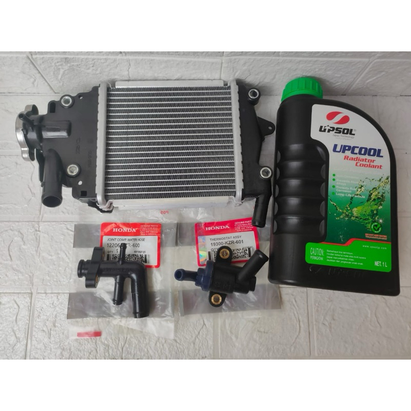 Jual Paket Radiator (KZR)+Air Radiator+Termostat+Selang Buat Motor ...