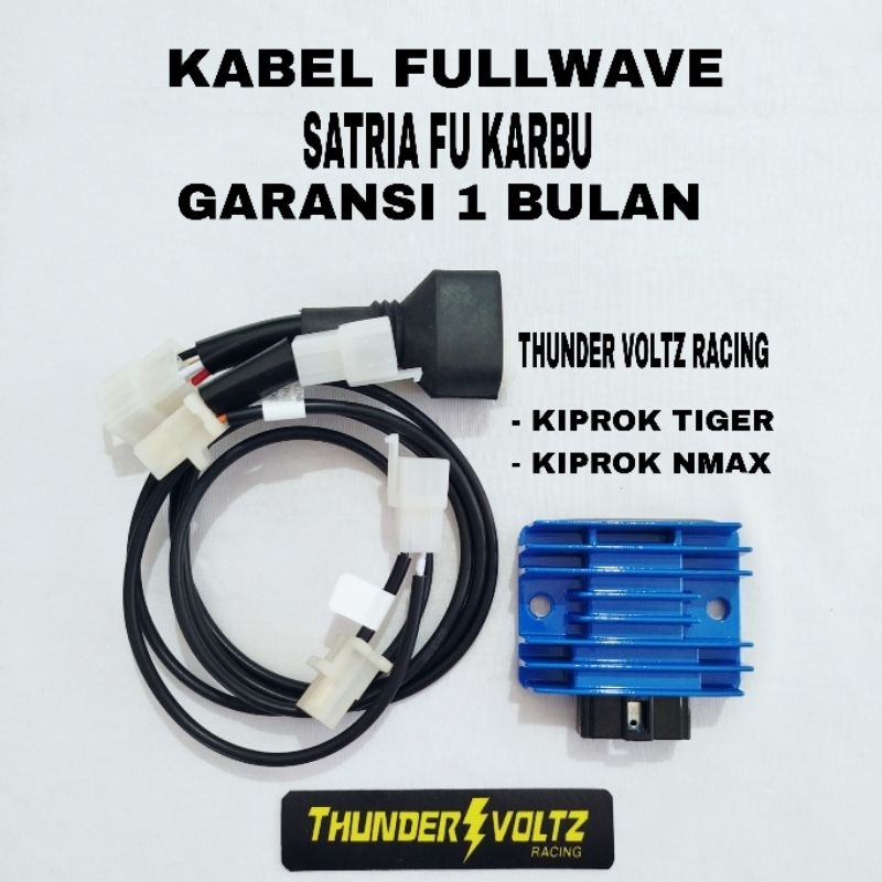Jual kabel fullwave satria fu karbu plus kiprok nmax/tiger Thunder ...