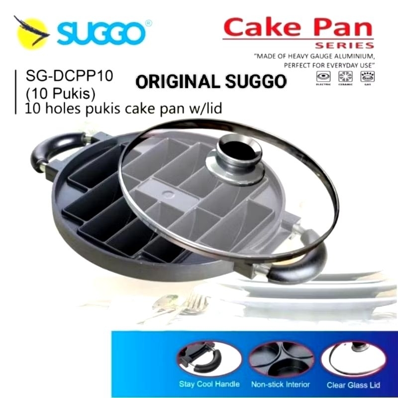 Jual Cetakan kue Pukis Suggo 10 Lubang / Cake Pan Pukis 10 Lubang Suggo ...