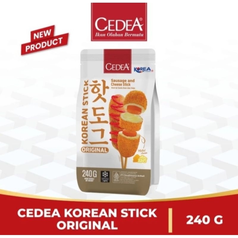 Jual Cedea Korean Stick Original / Corndog Frozen isi Sosis & Keju ...