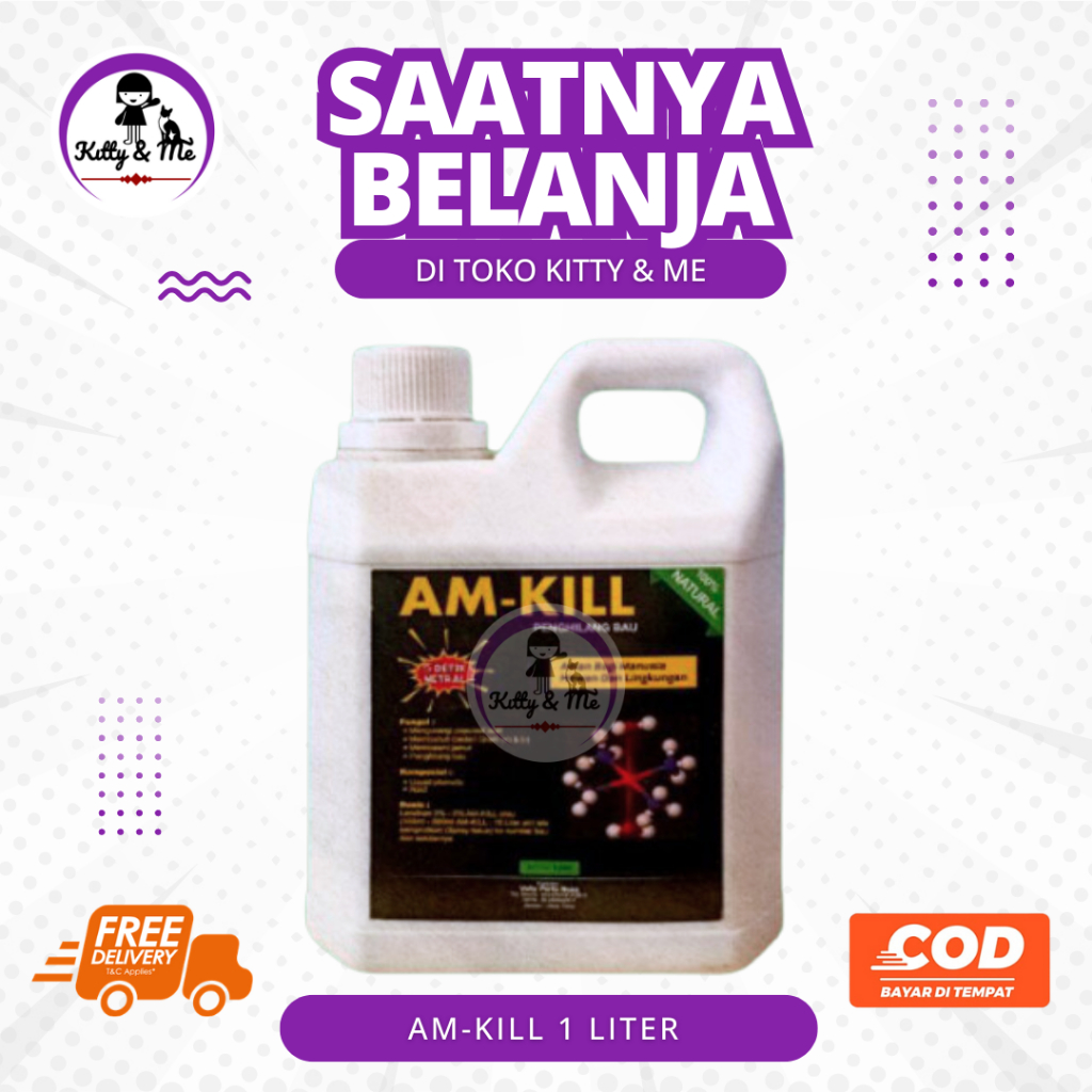 Jual AMKILL 1 LITER AM KILL - Penghilang Bau Amonia Ayam Broiler Petelur Bebek Puyuh | Shopee ...
