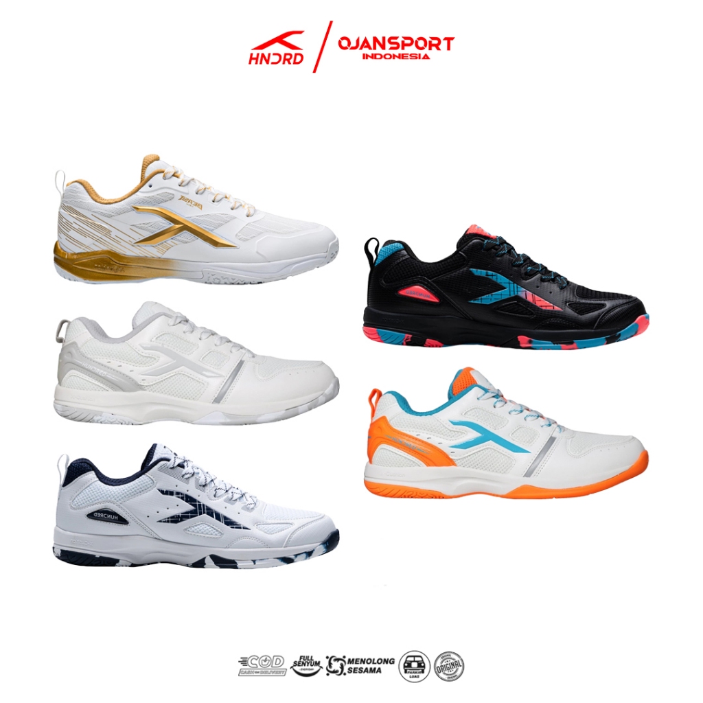 Jual SEPATU BADMINTON HUNDRED | Shopee Indonesia