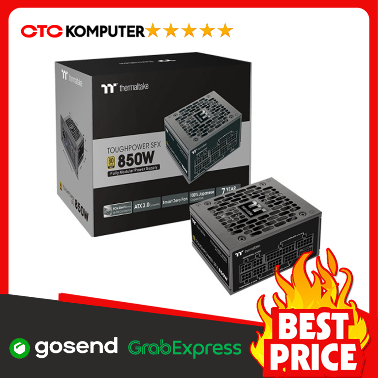 Jual Thermaltake Toughpower SFX 850W Gold Fully Modular Power Supply ...