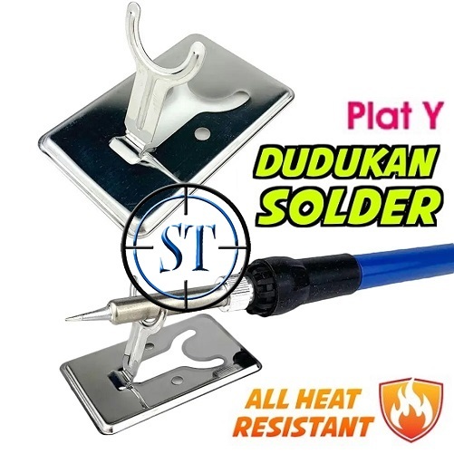 Jual Dudukan Solder Stand Holder Tempat Tatakan Box Plat Y Kaki ...