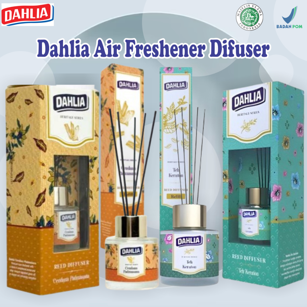 Jual Dahlia Teh Keraton Reed Diffuser Pengharum Ruangan | Shopee Indonesia