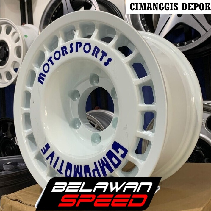 Jual VELG MOBIL RALLY RING 15 RL COMPOMOTIVE UNTUK PAJERO FORTUNER ...