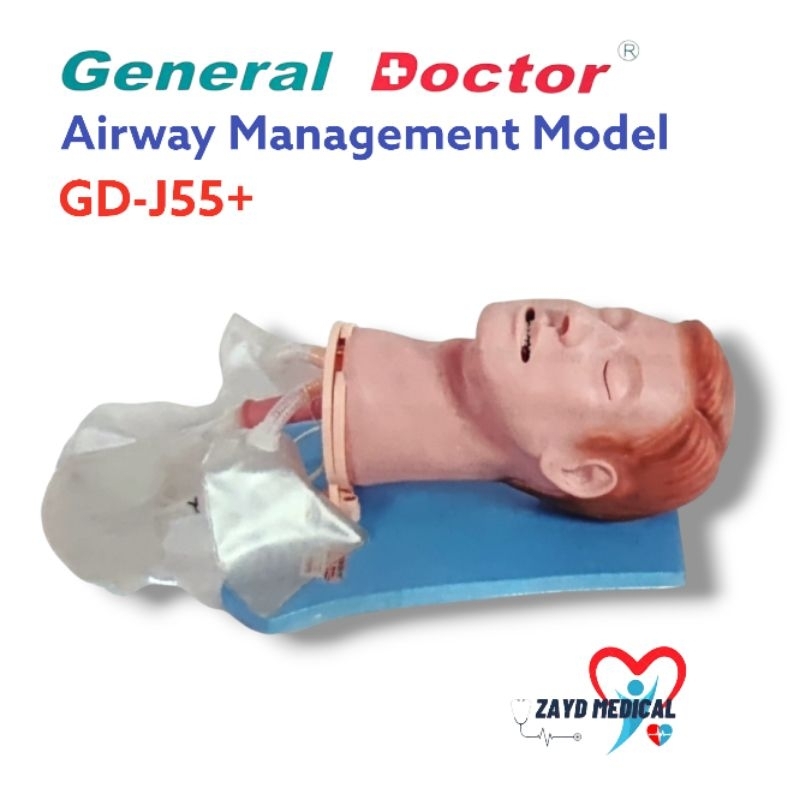 Jual PHANTOM MANIKIN AIRWAY MANAGEMENT MODEL GD/J55+ / MANIKIN INTUBASI AIRWAY GENERAL DOCTOR ...