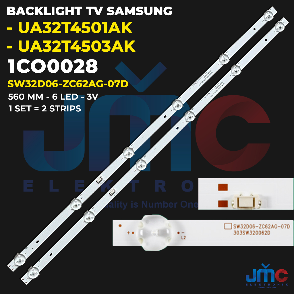 Jual Backlight TV Samsung 32 Inch UA32T4503AK UA32T4501AK UA32T4503 UA32T4501 SW32D06-ZC62AG-07D ...