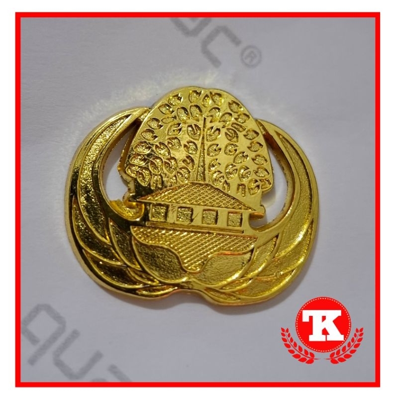 Jual Pin Korpri ASN Premium Bahan Cor Tebal | Shopee Indonesia