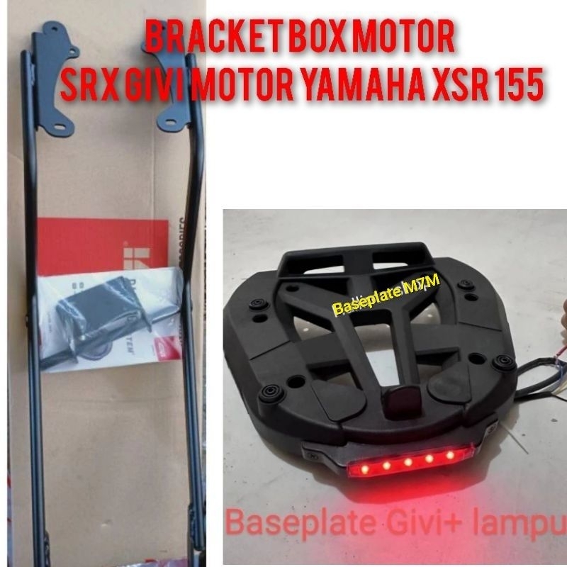 Jual Jual bracket yamaha xsr155 breket SRV Givi XSR 155 top box motor ...
