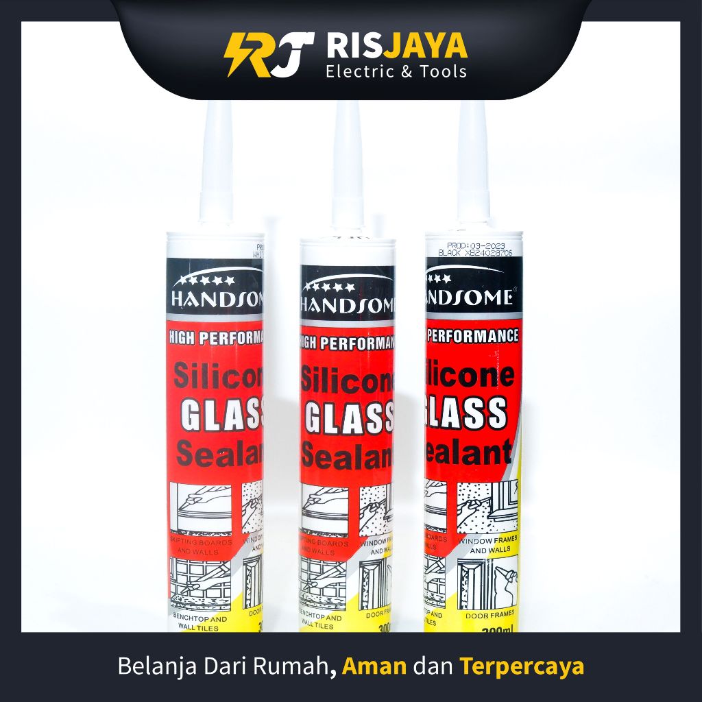 Jual Lem Kaca Botol Silicone Merk Handsome Ukuran 300ml | Shopee Indonesia