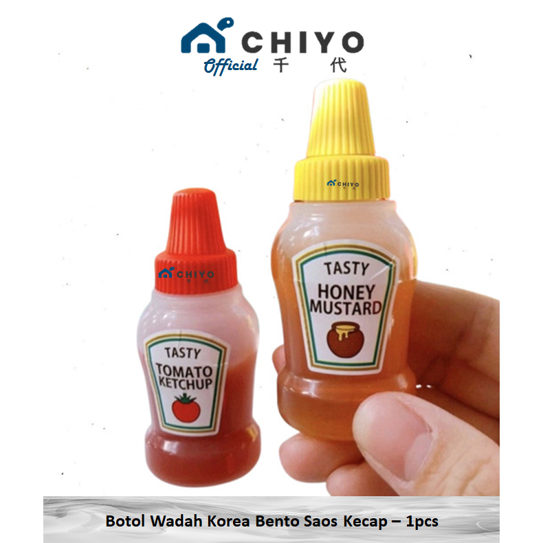 Jual CHIYO Living - Botol Wadah Korea Bento Saos Kecap Tomat Salad Madu ...