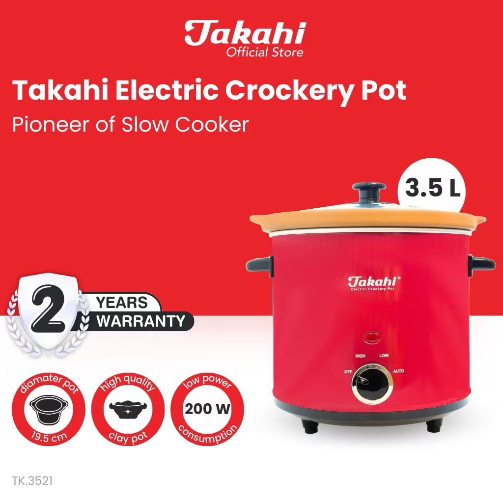 Jual Takahi Slow Cooker 3,5 L | Shopee Indonesia