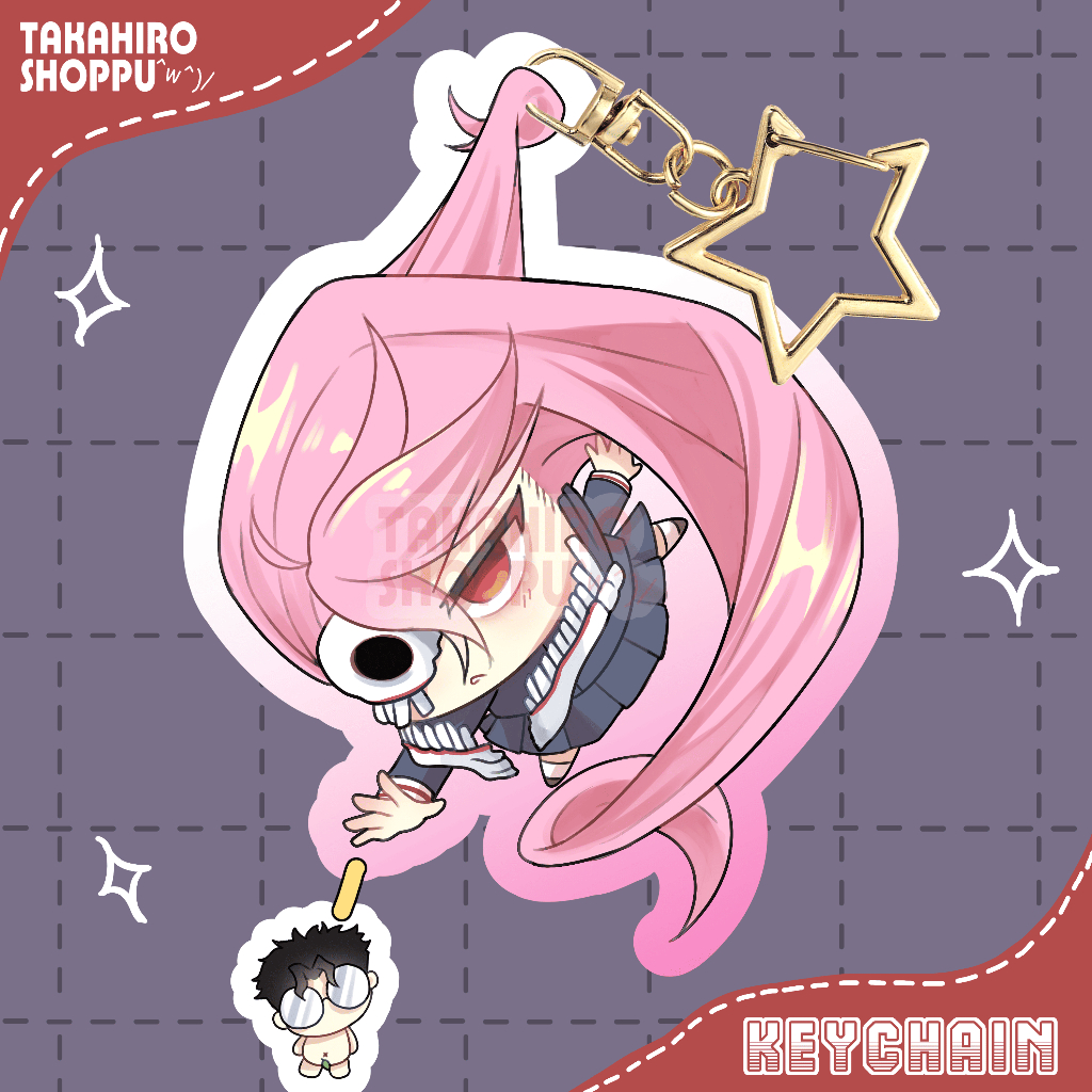 Jual Ganci / Gantungan Kunci / Keychain Akrilik Anime DANDADAN ...